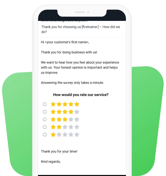 How to Get Surveys Embedded in Email - Trustmary